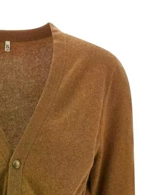 R13 Twisted-knot Cashmere Cardigan
