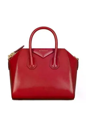 Givenchy Antigona Leather Tote Bag Red