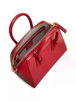 Givenchy Antigona Leather Tote Bag - Red