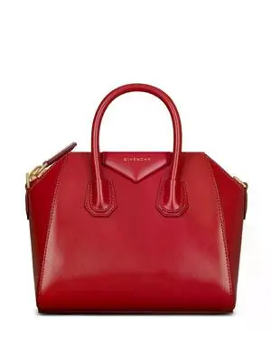 Givenchy Antigona Leather Tote Bag Red