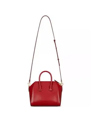 Givenchy Antigona Leather Tote Bag - Red