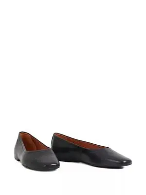 VAGABOND SHOEMAKERS Jolin Square-toe Leather Ballet Flats