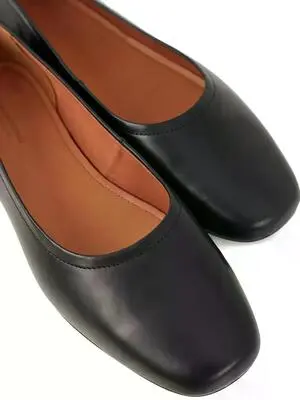 VAGABOND SHOEMAKERS Jolin Square-toe Leather Ballet Flats