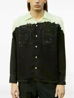 NÒMARYTHM TEXTILE Two-tone Shirt