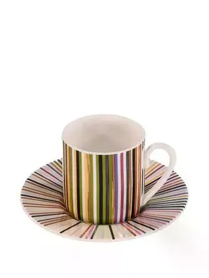 Missoni Jenkins Coffee Cup & Saucer - Green