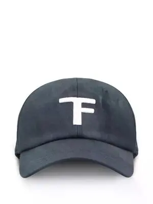 TOM FORD Logo-embroidered Baseball Cap - Blue