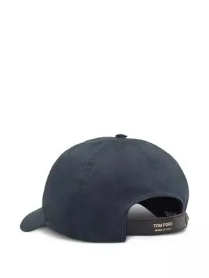 TOM FORD Logo-embroidered Baseball Cap - Blue