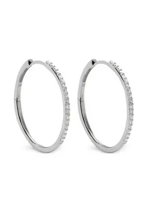 Monica Vinader White Gold Earrings