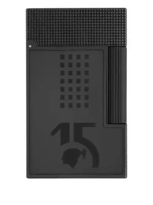 S.t. Dupont Line-patterned 15th-anniversary Lighter - Black