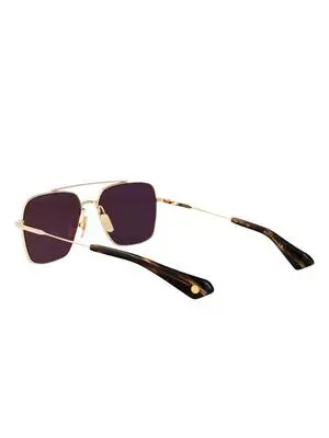 Dita Square Frame Sunglasses - Pink