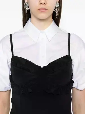 Simone Rocha Ruffled Midi Dress