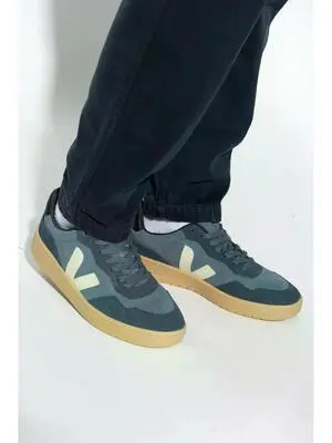 VEJA V-90 Suede Sneakers - Blue