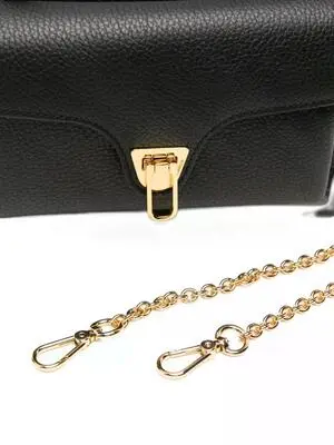 COCCINELLE Double Beat Leather Tote Bag