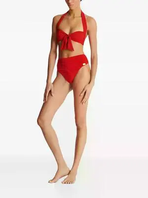 Balmain Tie-detail Bikini