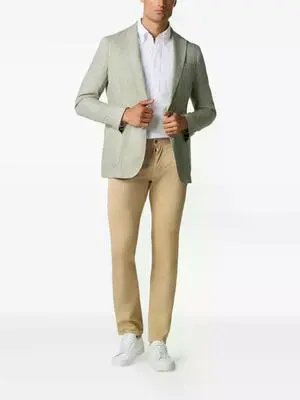 Brooks Brothers Herringbone Linen Blazer