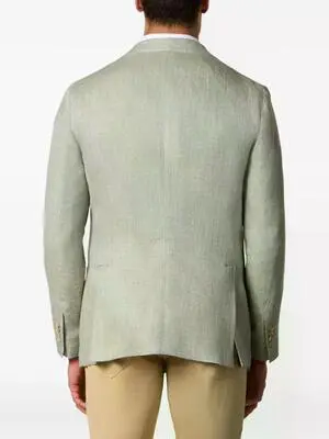 Brooks Brothers Herringbone Linen Blazer