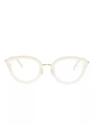 MEGANE AND ME Ines Round Frame Glasses - Neutrals