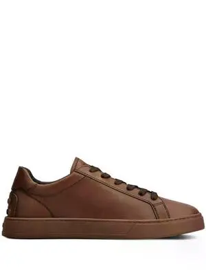 TOD'S Leather Sneakers - Brown