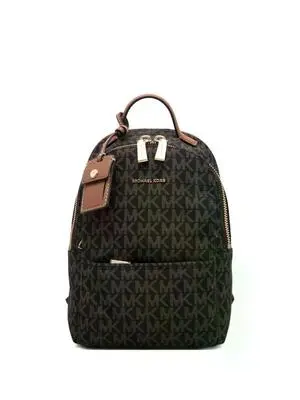 Michael Kors Monogram Logo Backpack