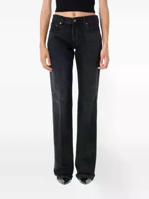 HAIKURE Carly Mid-rise Straight Jeans