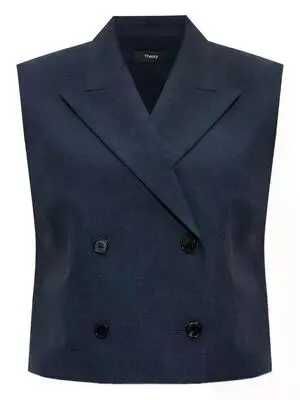 Theory Double-breasted Gilet