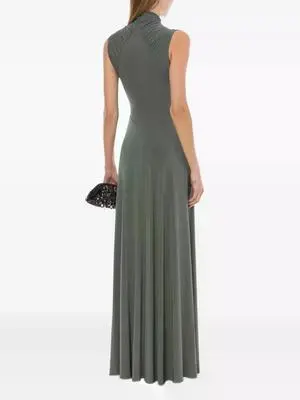 Alberta Ferretti Stretch Long Dress - Grey