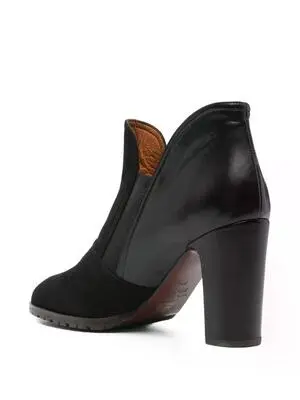 Chie Mihara Leather And Suede Ankle Boots