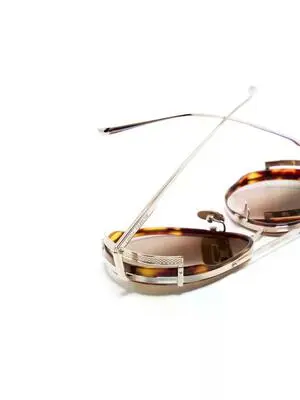 Linda Farrow Dimitri Pilot-frame Sunglasses