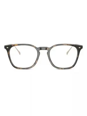 Giorgio Armani Square Frame Glasses - Brown