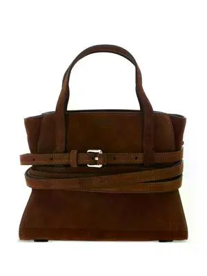 Moschino Suede Tote Bag - Brown