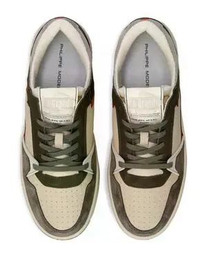 Philippe Model Panelled Low-top Sneakers - Brown