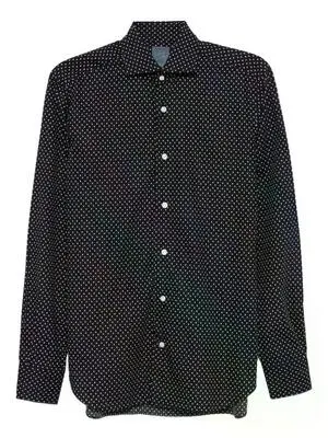 BARBA NAPOLI Polka-dot Shirt
