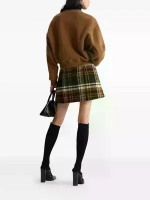 PATOU Wool Mini Skirt