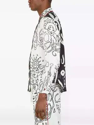 HONEY FUCKING DIJON Abstract-print Shirt