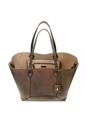 JIMMY CHOO Diamond Medium Leather Tote Bag