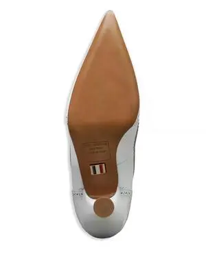 Thom Browne Soft Patent Wingtip Pumps 90mm - White