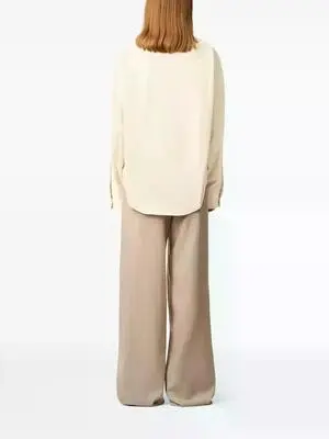 AMI Paris Embossed Cotton Boxy Shirt