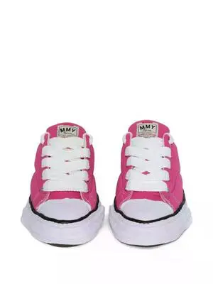 Mihara Yasuhiro Peterson Canvas Lace-up Sneakers - Pink