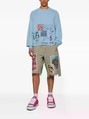 Mihara Yasuhiro Peterson Canvas Lace-up Sneakers - Pink