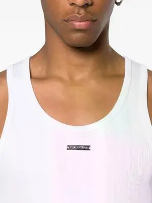 MUGLER Scoop-neck Tank Top