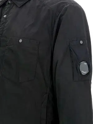 C.P. COMPANY Button-fastening Pocket Overshirt - Black