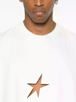 MUGLER Star Cut-out T-shirt
