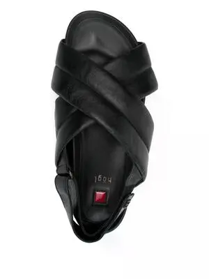 HOGL Crossover Strap Platform Sandals