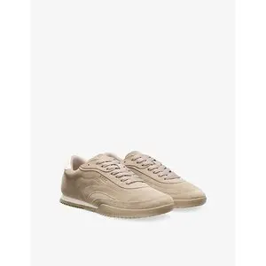 BOSS Logo Suede Low-top Trainers