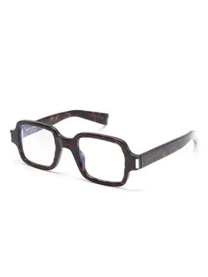 Saint Laurent Tortoiseshell-effect Blue-light Filtering Glasses