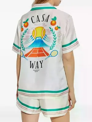 Casablanca Casa Way Silk Shirt