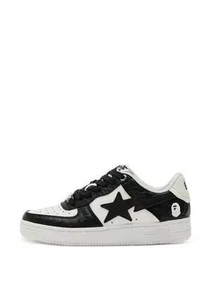 A BATHING APE Sta™ Camo Star Embellished Sneakers - Black