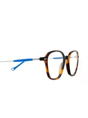 EYEPETIZER Tortoiseshell-pattern Square-frame Glasses