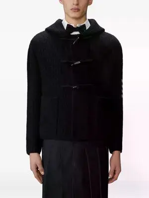 Thom Browne Toggle-fastening Hooded Jacket