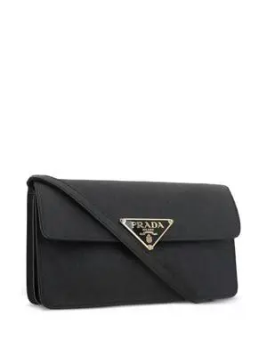 Prada Saffiano Leather Triangle-logo Mini Bag
